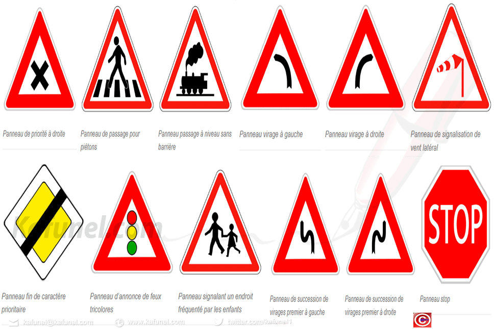 Panneaux de signalisation routière à imprimer Panneaux de signalisation routière à imprimer